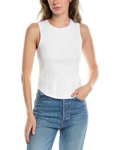 Hudson Jeans Eco Darted Tank In White | ModeSens