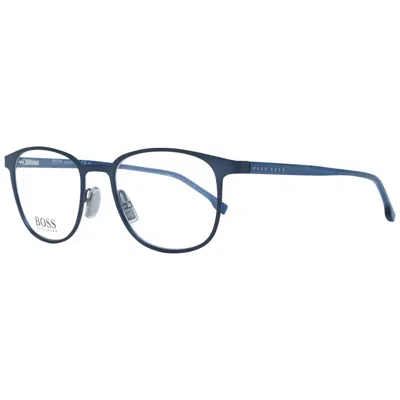 Hugo Boss Men Optical Men's Frames In Blue | ModeSens