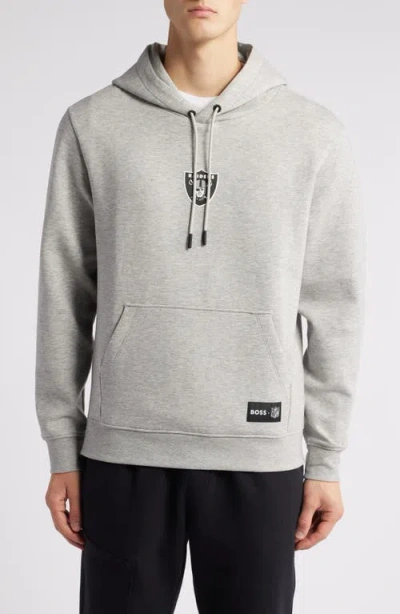 Hugo Boss Boss X Nfl Woodson Graphic Hoodie In Las Vegas Raiders | ModeSens