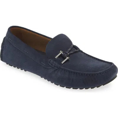 Hugo Boss Boss Moc Toe Driver In Bright Blue | ModeSens