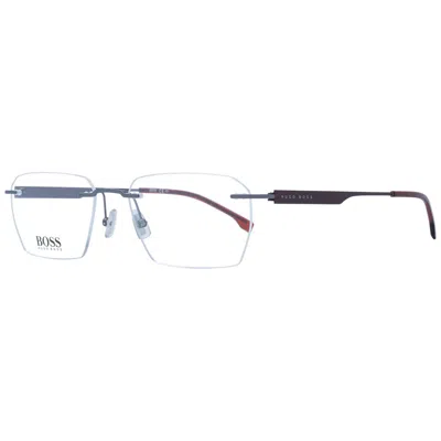 Hugo Boss Men Optical Men's Frames In Grey | ModeSens