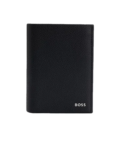 Hugo Boss Highway Leather Bi-fold Wallet In Black | ModeSens