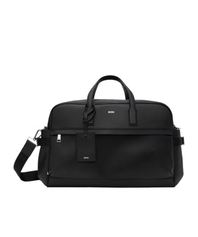 Hugo Boss Logo Travel Bag In Black | ModeSens
