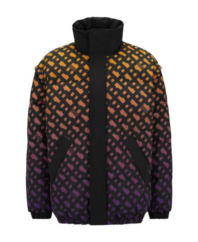 Hugo Boss X Khaby Logo-print Padded Jacket In Black | ModeSens