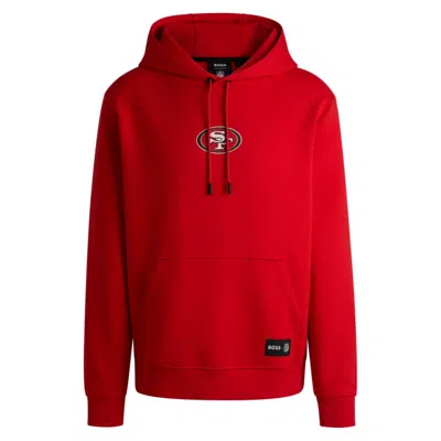 Hugo Boss X Nfl Interlock Hoodie With Special Branding In Multi | ModeSens