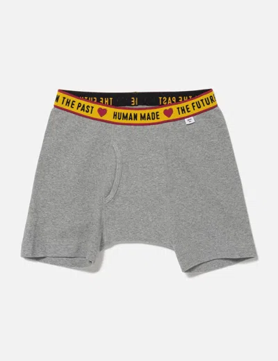 Human Made Boxer Brief In Grey | ModeSens