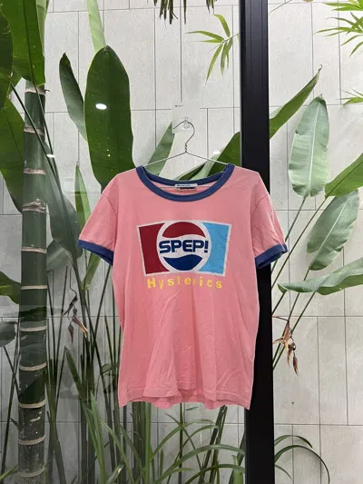 Pre-owned Hysteric Glamour X Vintage 00s Hysteric Glamour Pepsi Vintage Y2k Retro T-shirt In ...