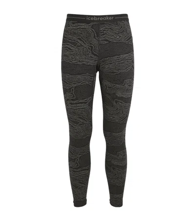 Icebreaker Merino Wool 260 Base Layer Leggings In Black | ModeSens