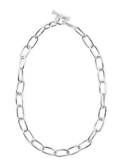 Ippolita Women's Glamazon Sterling Silver Oval Link Toggle Necklace ...