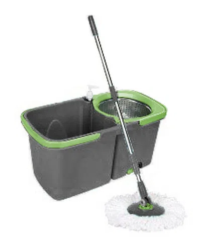 It's Ez Spin Mop Detachable Bucket Set In Gray,green | ModeSens