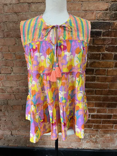 Ivy Jane Running Stitch Top In Multi | ModeSens