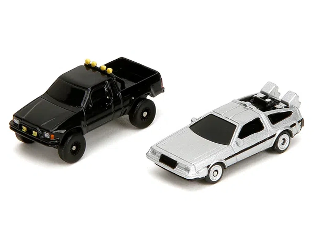 Jada Hill Valley Courthouse Diorama With Black Pickup Truck And ...