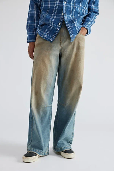 Jaded London Colossus Tinted Baggy Fit Jean In Vintage Denim Medium ...