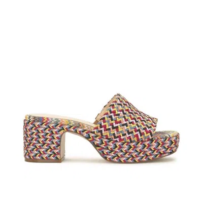 Jessica Simpson Kalyani Platform Slide In Multi Color | ModeSens