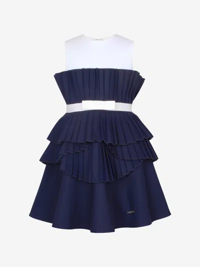 Jessie And James Babies' Girls Creation Dress In Blue | ModeSens