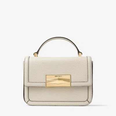 Jimmy Choo Diamond Top Handle In Bamboo/gold | ModeSens