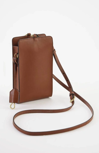 Jjill J.jill Harper Leather Crossbody In Cognac | ModeSens
