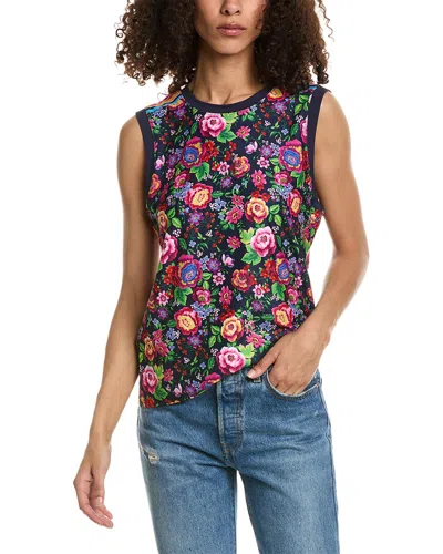 Johnny Was Women's Cantero Floral Muscle Tank In Neutral | ModeSens