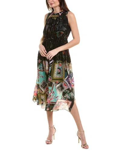 Johnny Was Elderberry Midi Dress In Multi | ModeSens