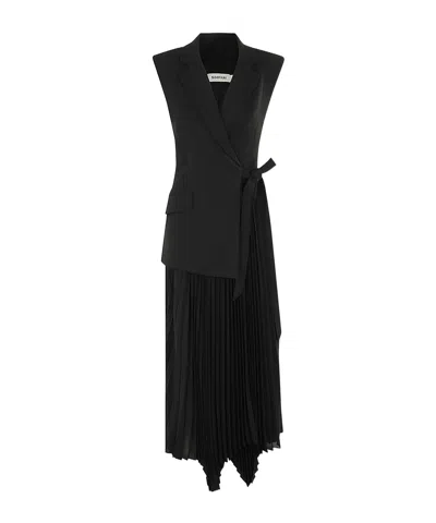 Simkhai Helena Midi Dress In Black | ModeSens
