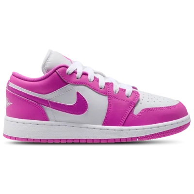 Jordan Kids' Girls Air 1 Low Fund In White/pink/grey | ModeSens