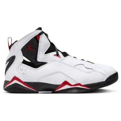 Jordan Mens True Flight In Black/white/red | ModeSens