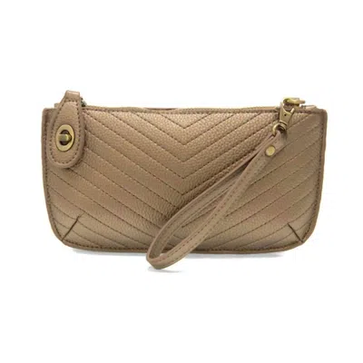 Joy Susan Mini Crossbody Wristlet In Bronze Quilted In Multi | ModeSens