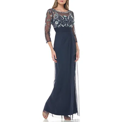 Js Collections Womens Beaded Pleated Evening Dress In Multi | ModeSens
