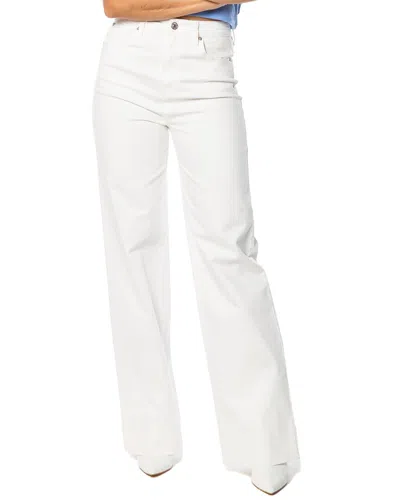 Juicy Couture Wide Leg White Jean | ModeSens