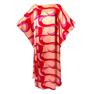 Julia Clancey Women's Pink / Purple Jc Jc Madan Pink Raspberry Satin ...