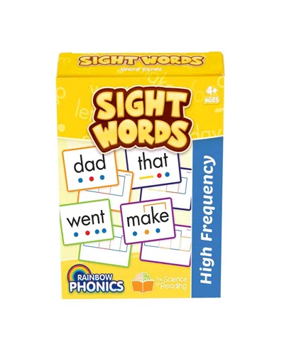 Junior Learning Rainbow Phonics Sight Words Word Cards In Multi | ModeSens