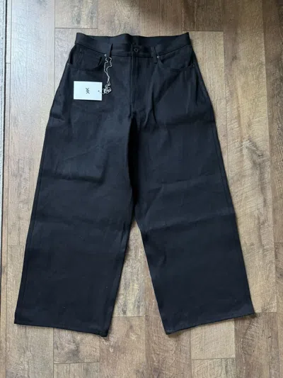 Pre-owned K Two Studios Ktwo Studios Selvedge Denim V2 In Black | ModeSens