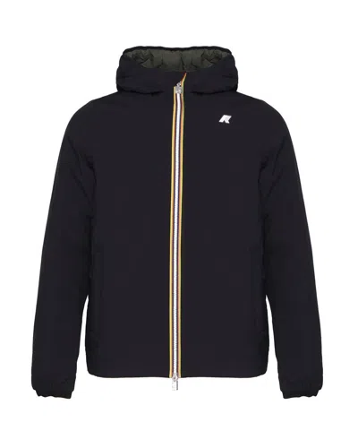 K-way Double Face Jacket In Green | ModeSens
