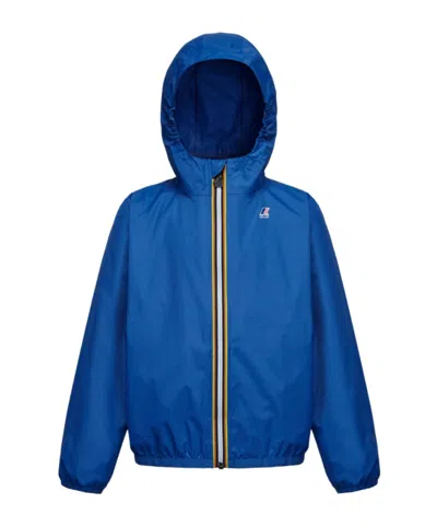 K-way Long-sleeved Zipper Jacket In Blue | ModeSens