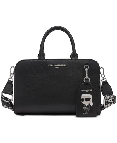 Karl Lagerfeld Maybelle Small Satchel In Black | ModeSens