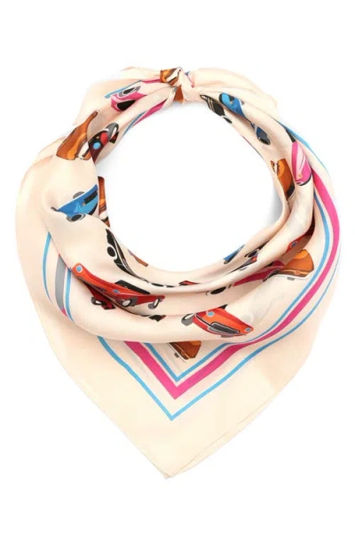 Kate Spade New York Cars Silk Square Scarf In Cars Multi | ModeSens