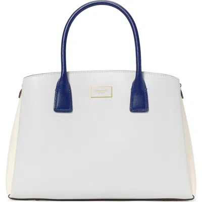 Kate Spade New York Serena Colorblock Saffiano Leather Satchel In Stone ...