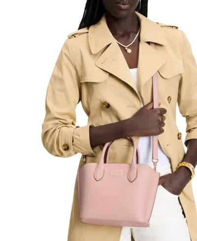 Kate Spade Suite Leather Crossbody Tote Bag In Rose Smoke. | ModeSens