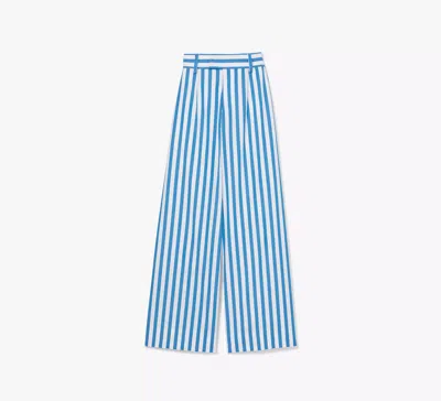 Kate Spade Summer Stripe Pants In Riverside/fresh White | ModeSens