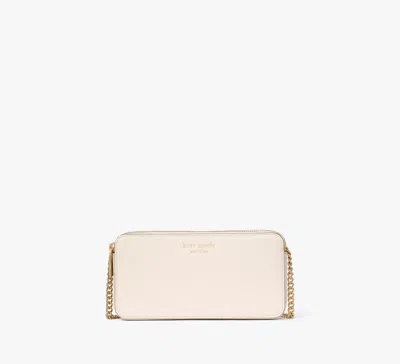 Kate Spade Taylor Double Zip Crossbody In Parchment | ModeSens
