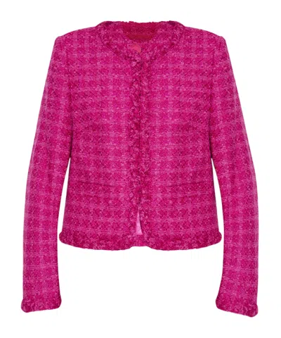 Kate Spade Tweed Jacket In Pink | ModeSens