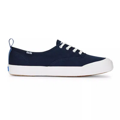 Keds Women's Champion Toe Cap Lace Up Canvas Sneakers In Blue | ModeSens