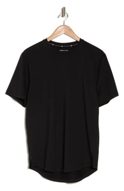 Kenneth Cole Crewneck Active T-shirt In Black | ModeSens