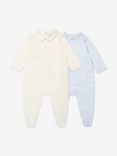 Kenzo Kids' Baby Boys Babygrow Gift Set In Blue | ModeSens