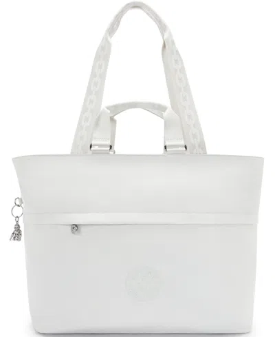 Kipling Charleen Laptop Tote Bag In Silver Night M6 | ModeSens