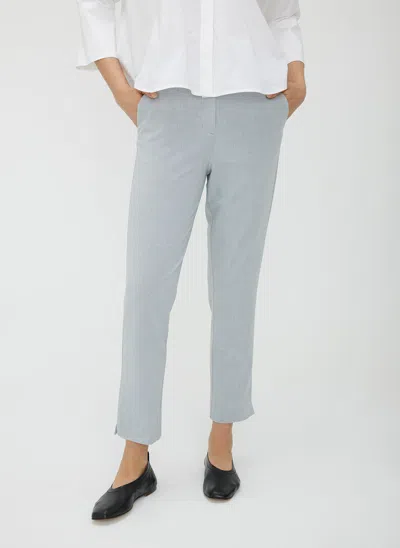 Kit And Ace Seymour Classic Cropped Pants Light Grey Chambray | ModeSens