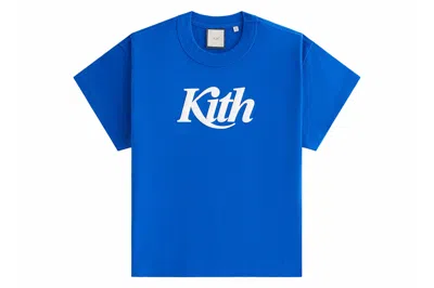 Pre-owned Kith Women Swash Logo Mulberry Vintage Tee Laguna | ModeSens