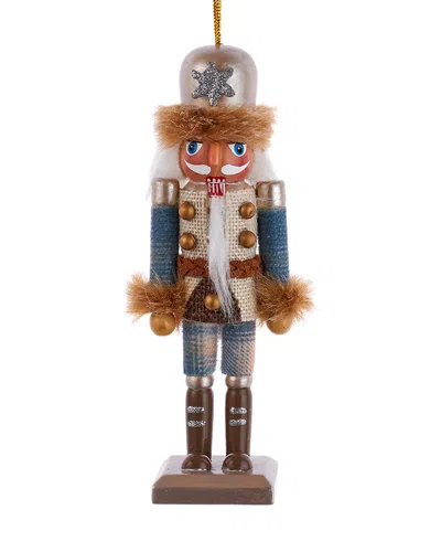 Kurt Adler 6in Rustic Glam Nutcracker Ornament In Multicolor | ModeSens