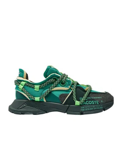 Lacoste Laced Sneakers In Green | ModeSens