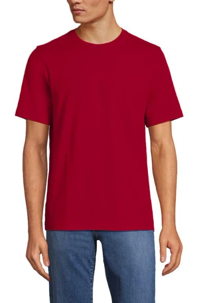 Lands' End Super-t Short Sleeve T-shirt In Rich Red | ModeSens